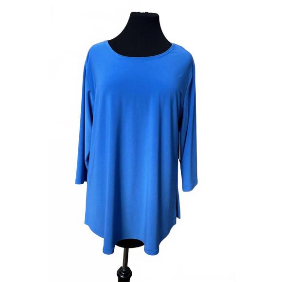 Sympli | Tops | New Sympli Women Go To Classic Tee In Marine | Poshmark